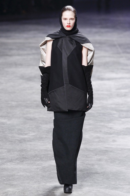 Wearable Trends Rick Owens Rtw Fall 2011 Paris Fashion Week